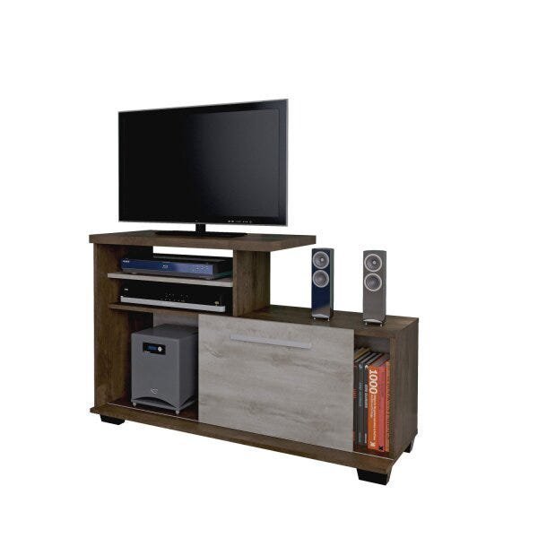 Rack para TV até 32 Polegadas 1 Porta Cerro Largo Clássico Atualle ...