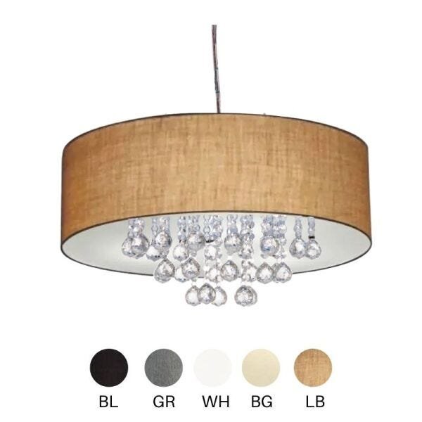 Lustre Pendente Marrom Claro Quarto Rustico-Barato | MadeiraMadeira
