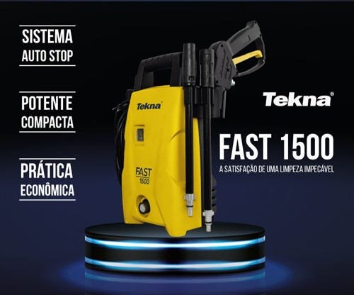 Lavadora De Alta Pressao Fast 1500 127v 1400w Tekna Hlx1001vn | MadeiraMadeira