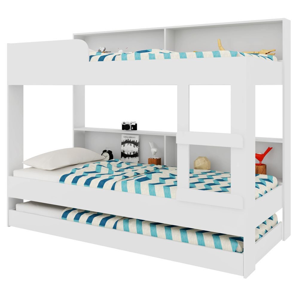 Treliche Miami Beliche + Cama Auxiliar CJ025 Art in Móveis | MadeiraMadeira