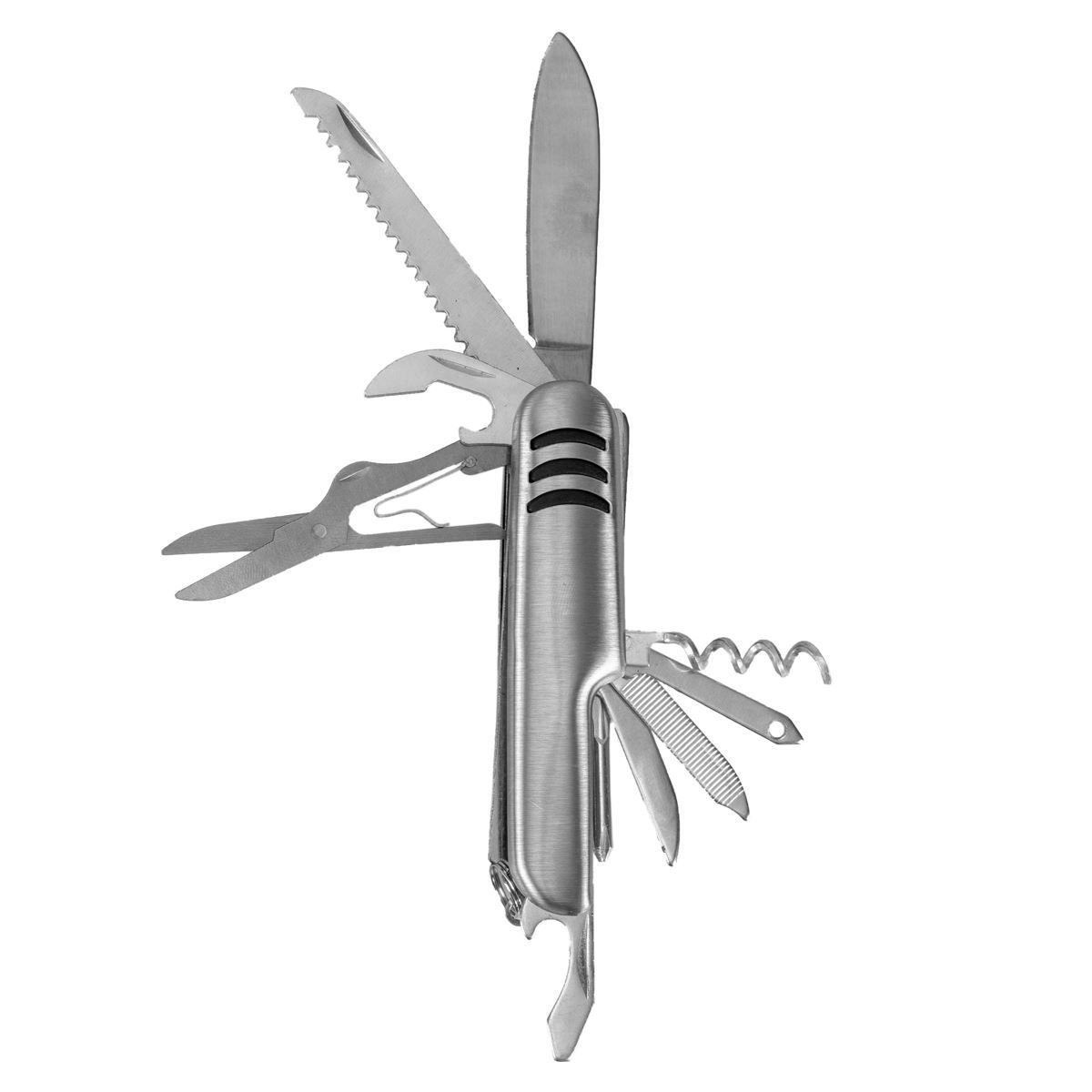 Canivete Multiuso Inox 11 Funções | MadeiraMadeira