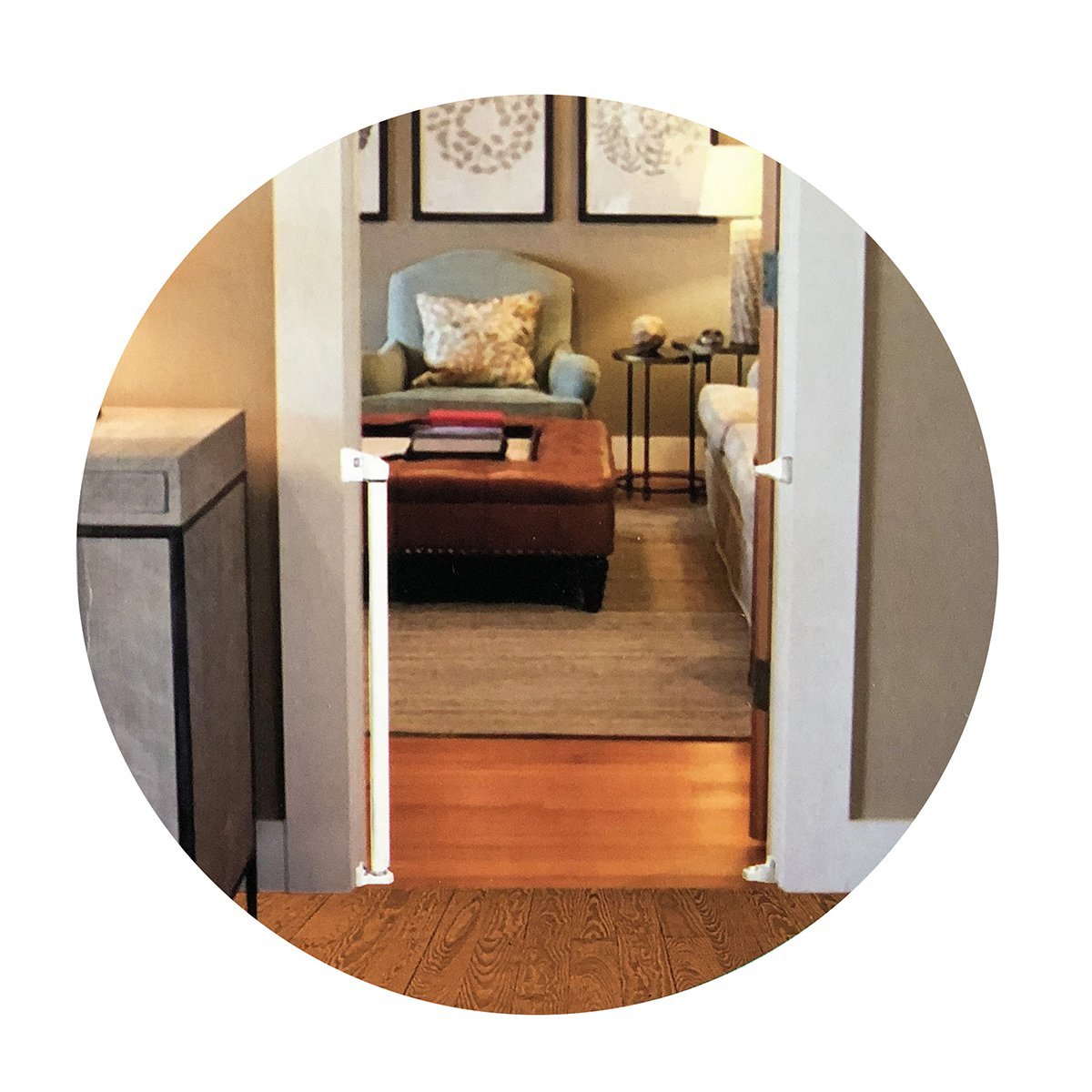 Porta Retrátil Ampliadora Adaptável Segurança Até 130m Largura Bebes ...