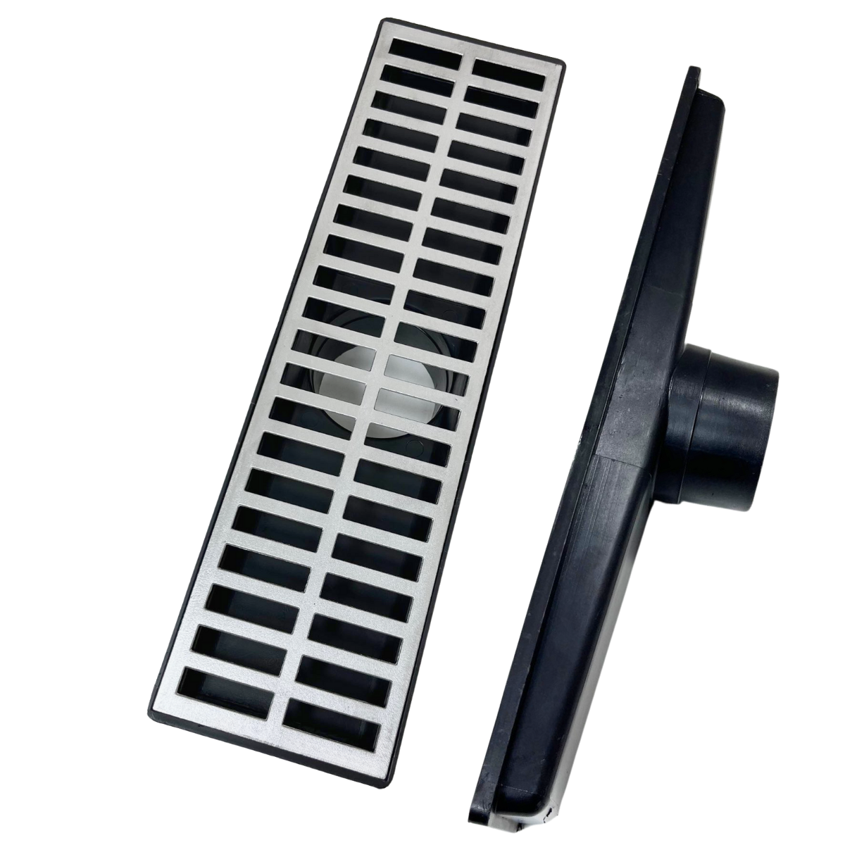 Ralo Aluminio 15x50 e Cocho Saída Fundo 3 Polegadas | MadeiraMadeira