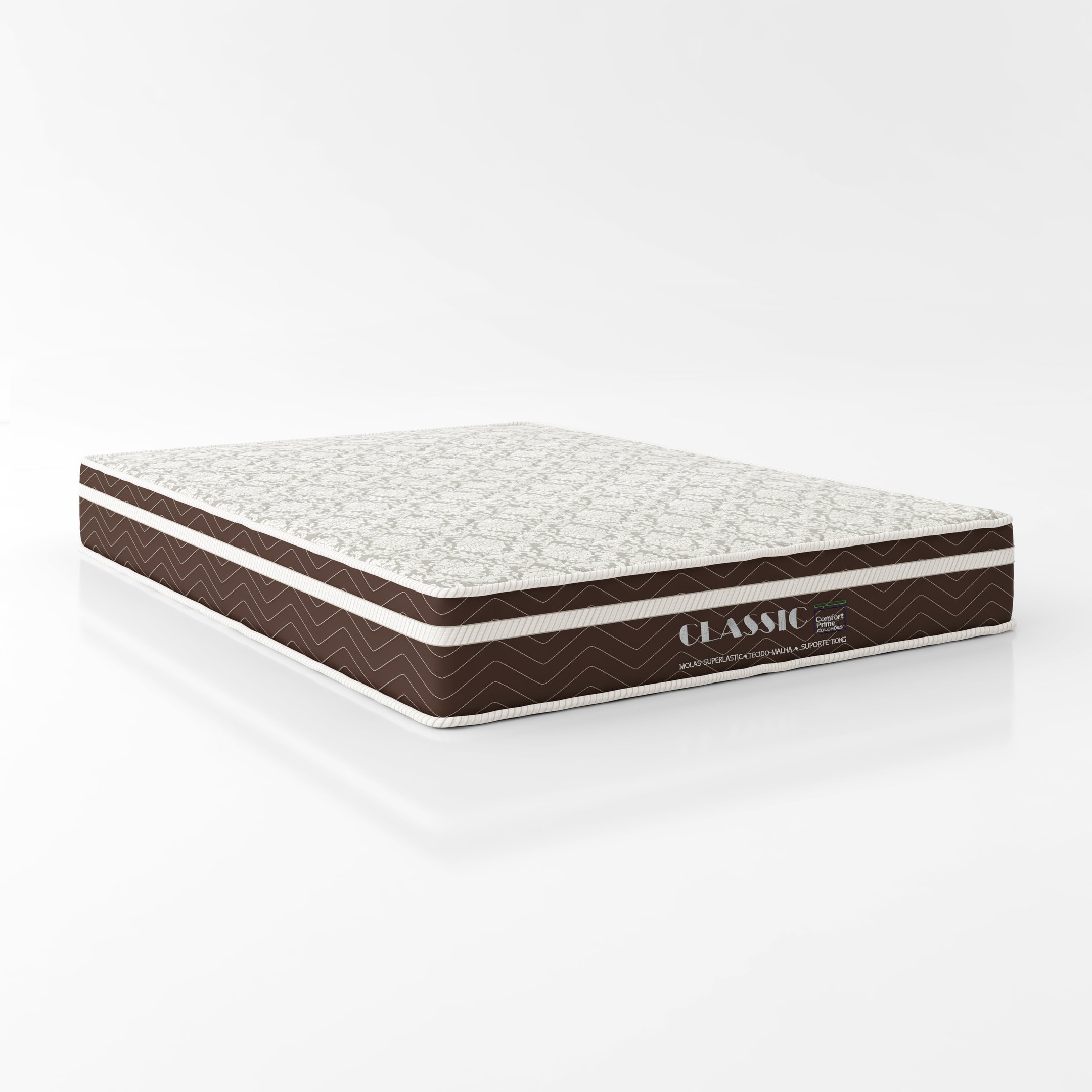 Colchão Casal Comfort Prime Classic 22 Mola Superlastic 138x188 ...