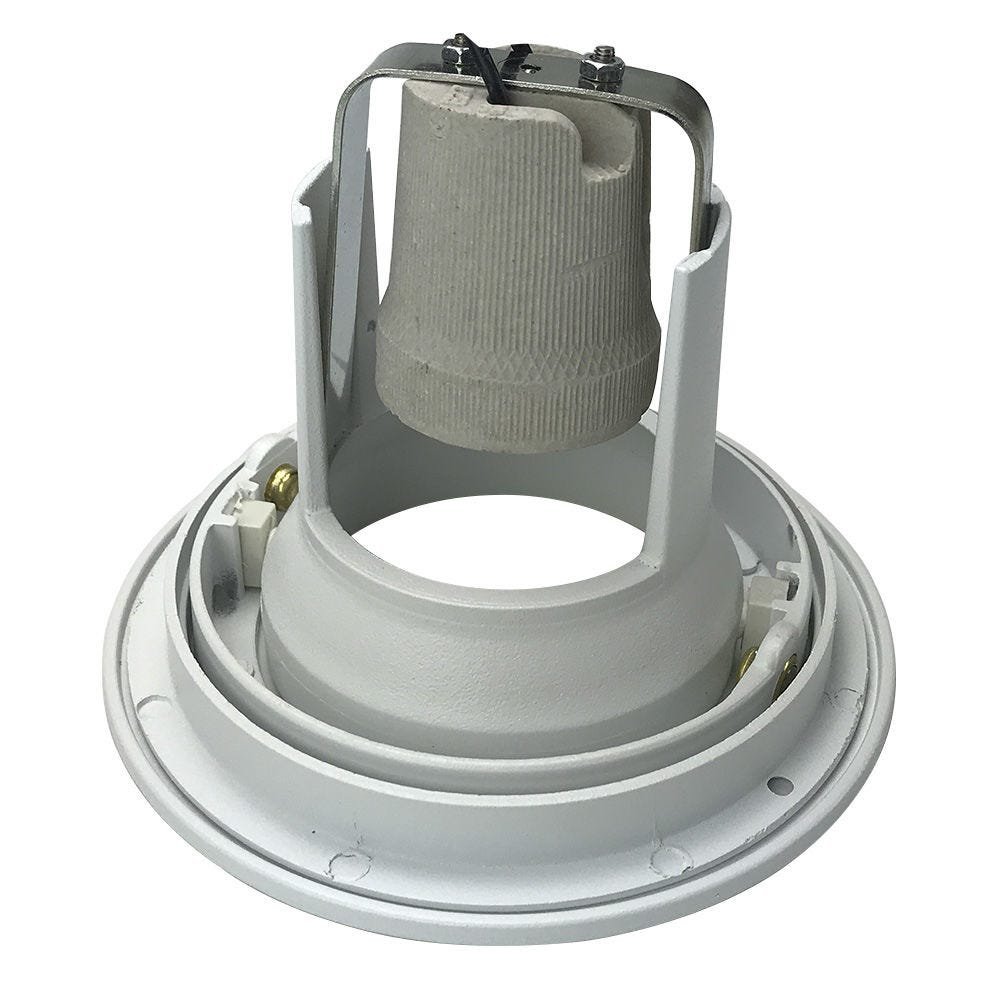 Embutido Redondo Face Plana PAR20 IL0091 Branco - Interlight IL 0091-BMTX-V2 | MadeiraMadeira