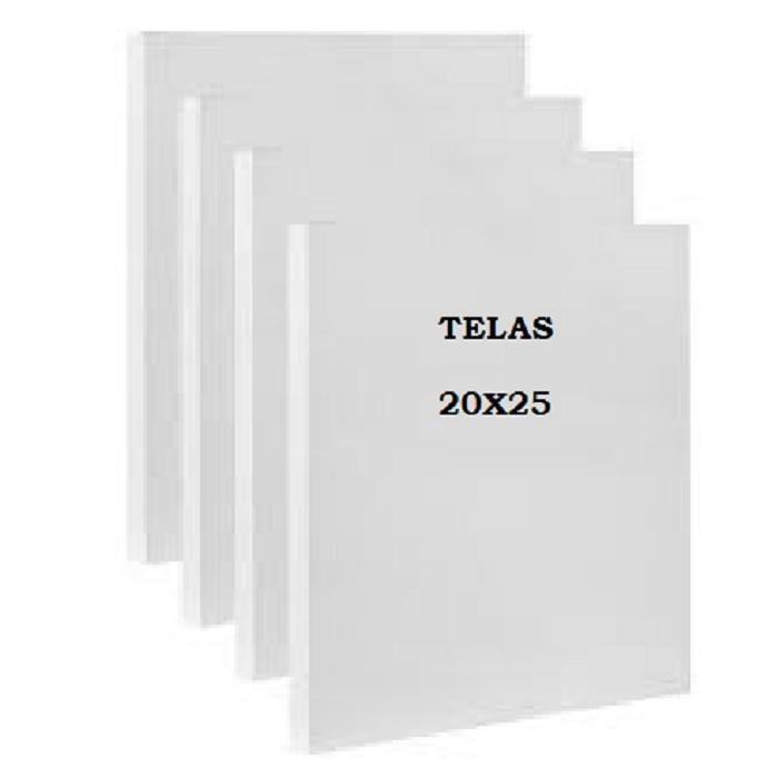 Telas para Pintura Kit 4 Tamanhos | MadeiraMadeira