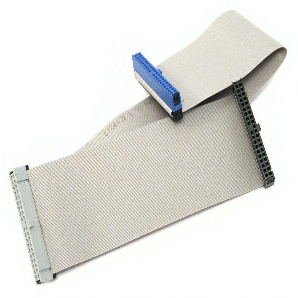 Cabo Flat Ide 80 Vias 35cm para Hd Gravador Cd Dvd 3 Pontas ...