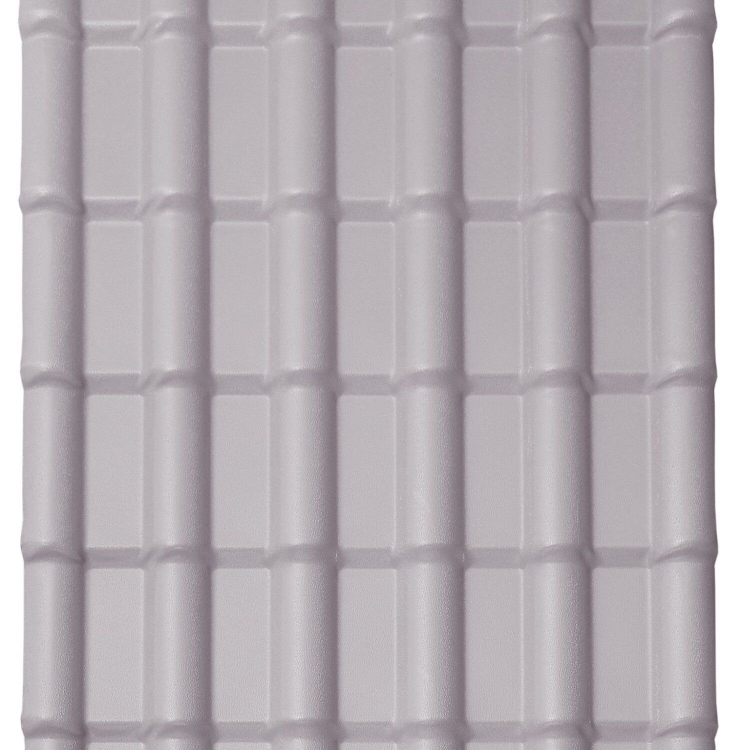 Telha PVC Colonial 242x88cm 6 Ondas Lux Telhas | MadeiraMadeira