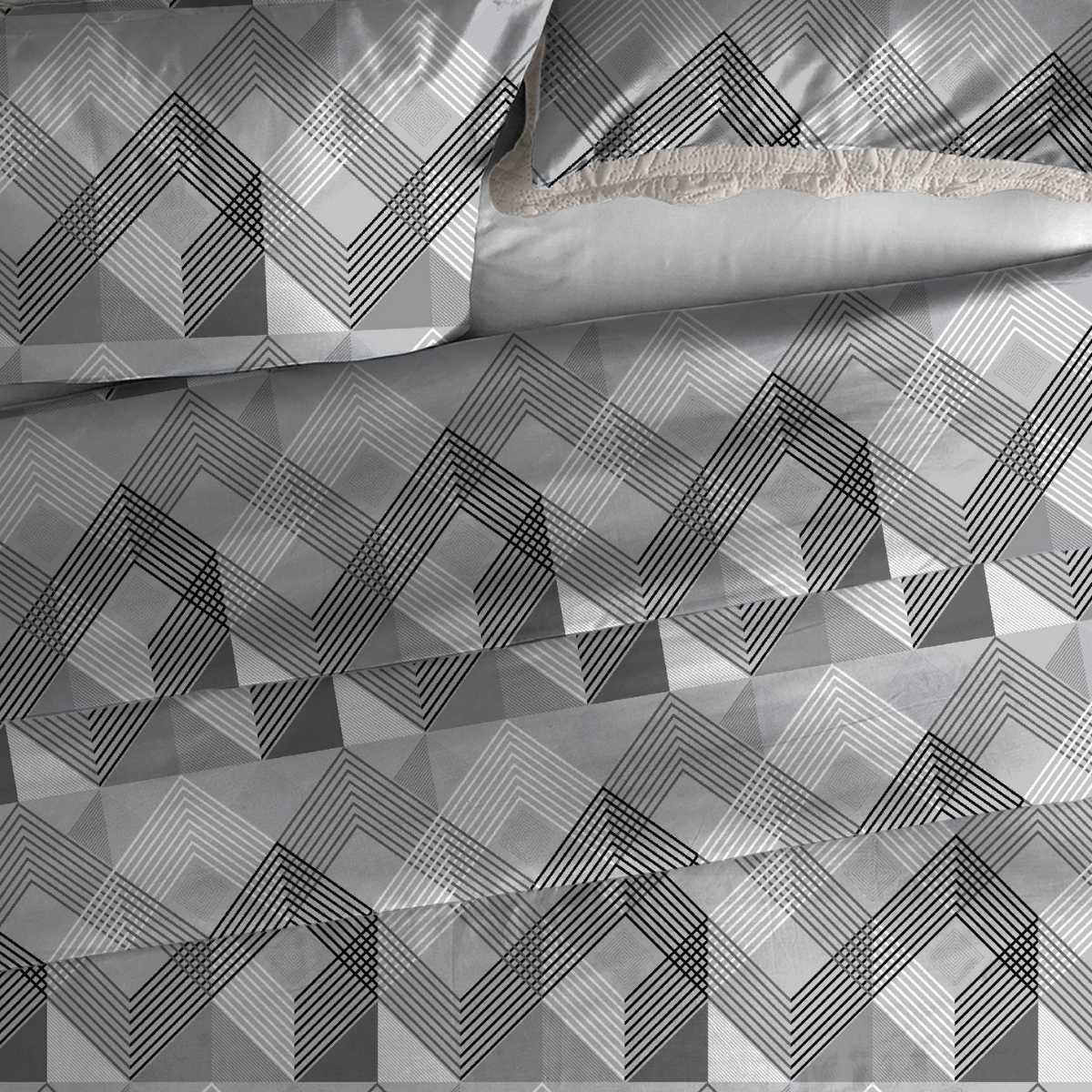 Jogo de Cama 150 Fios Solteiro 3Pcs Croácia Fatex 33389 | MadeiraMadeira