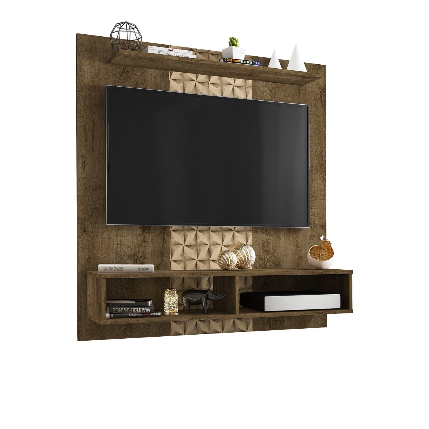 Painel para TV até 43 Polegadas Gama Móveis Bechara | MadeiraMadeira