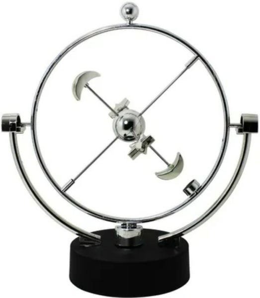 Pendulo de Newton Cinetico Magnetico Enfeite Mesa Escritório ...