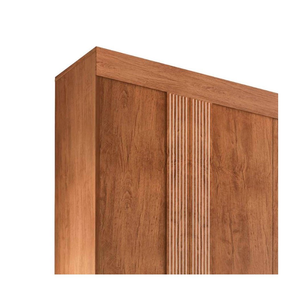 Roupeiro Lucca 6 Portas em MDF 273 cm | MadeiraMadeira