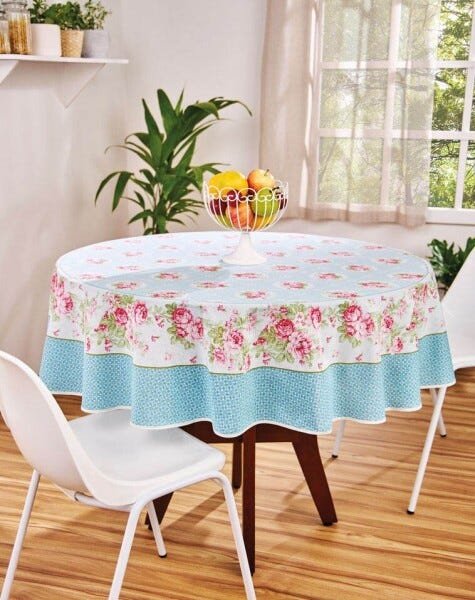 Toalha de Mesa Pop Redonda 4 Lugares 36612 Jéssica Lepper | MadeiraMadeira