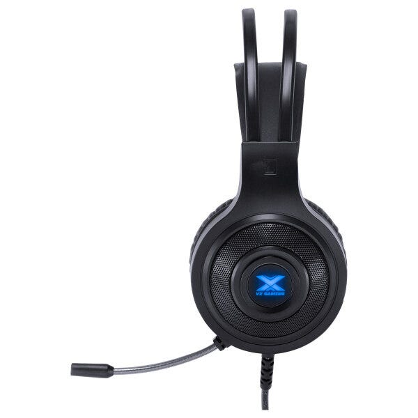 Headset Gamer Vx Gaming Lugh LED Azul USB com Microfone Flexivel ...