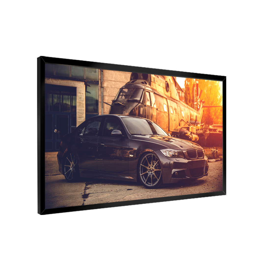 QUADRO BMW CAR BLACK | MadeiraMadeira