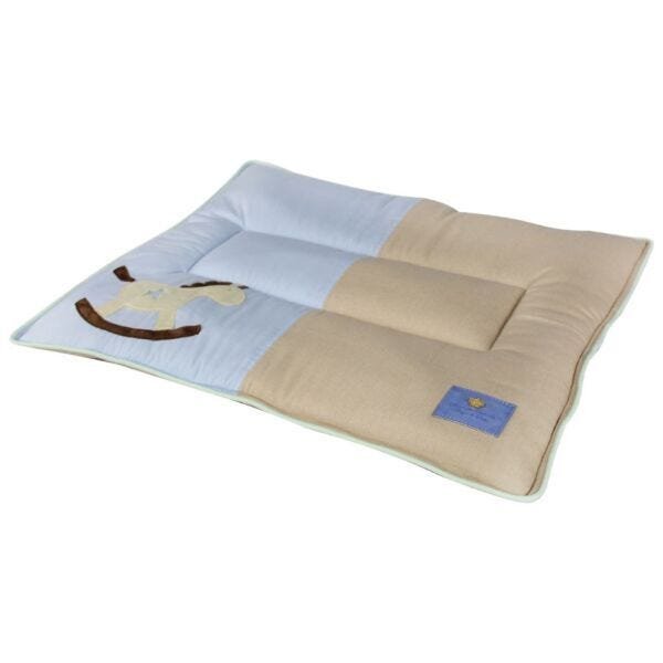 Colchonete Carrossel Bonito pra Cachorro Azul | MadeiraMadeira