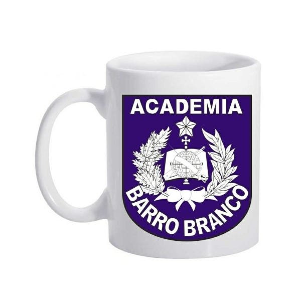 Caneca Militar Academia Barro Branco Logo Policia Militares ...