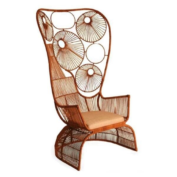 Poltrona Catarina de Junco | MadeiraMadeira