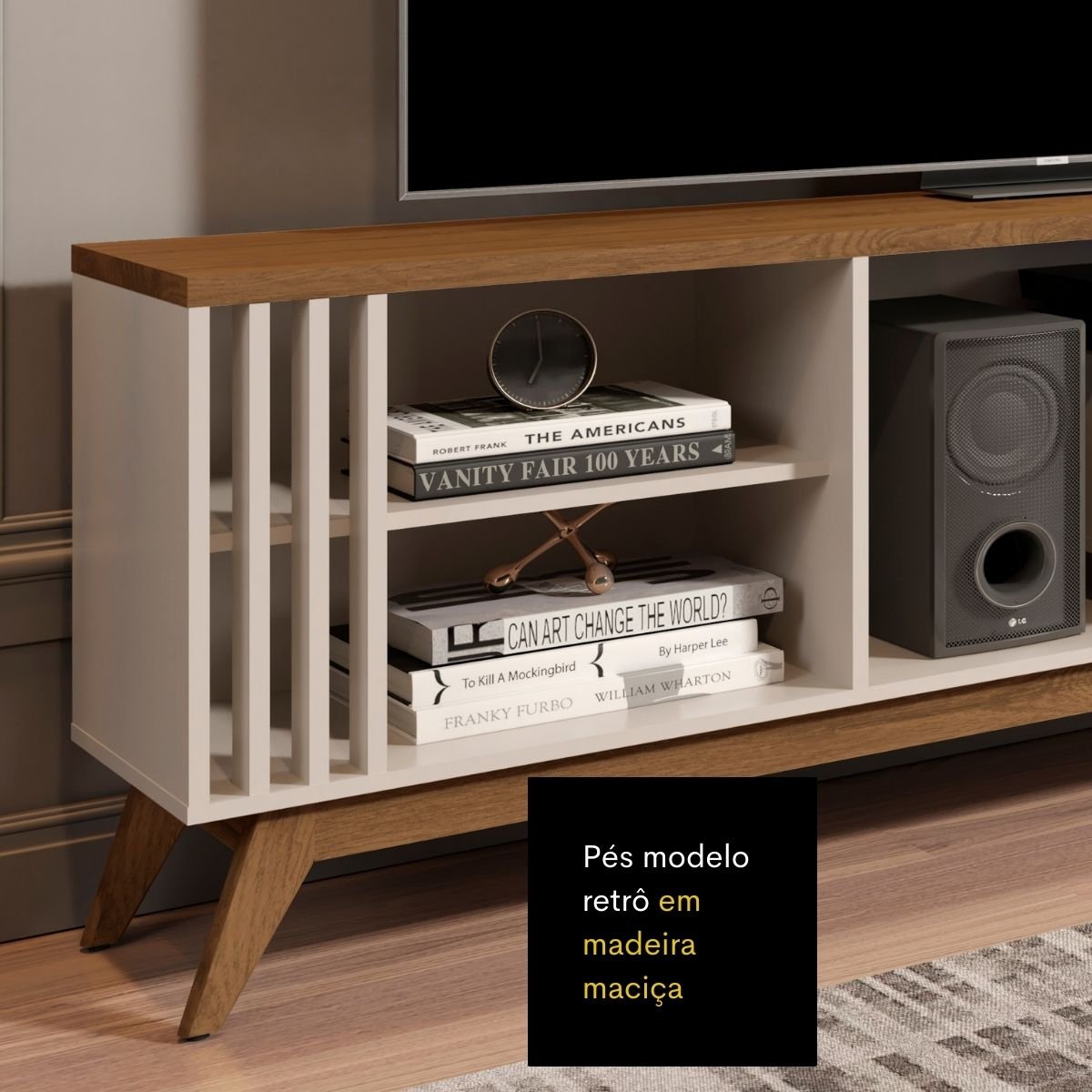 Rack para Sala Televisão até 65 Polegadas - Mod.2013 | MadeiraMadeira