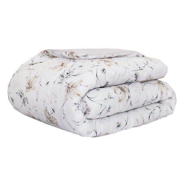 Edredom Classic Casal Queen Floral Atenas | MadeiraMadeira