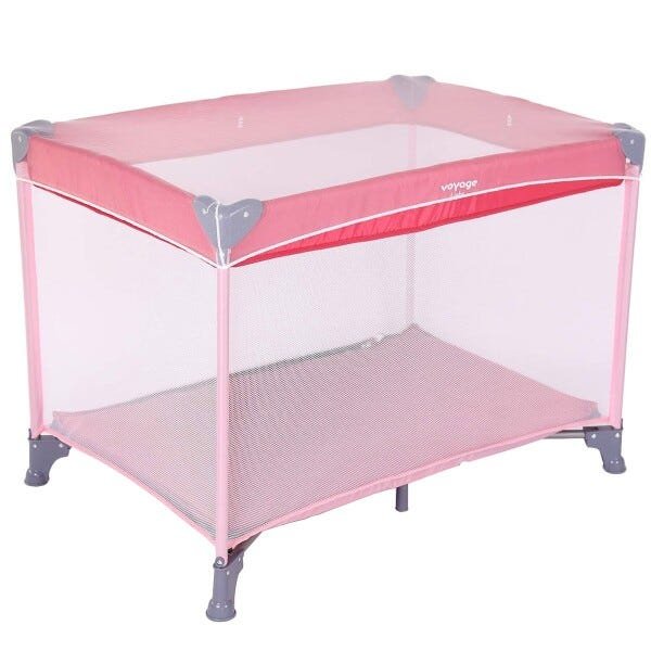 Berço para Bebê Até 15 Kg Light Rosa Voyage | MadeiraMadeira