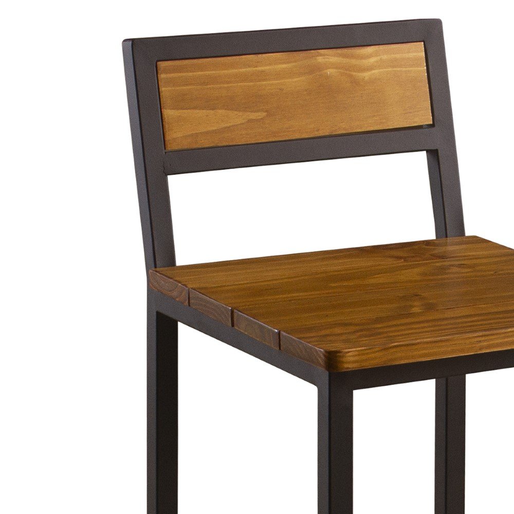 Banqueta Industrial França 95 x 40cm em Madeira | MadeiraMadeira