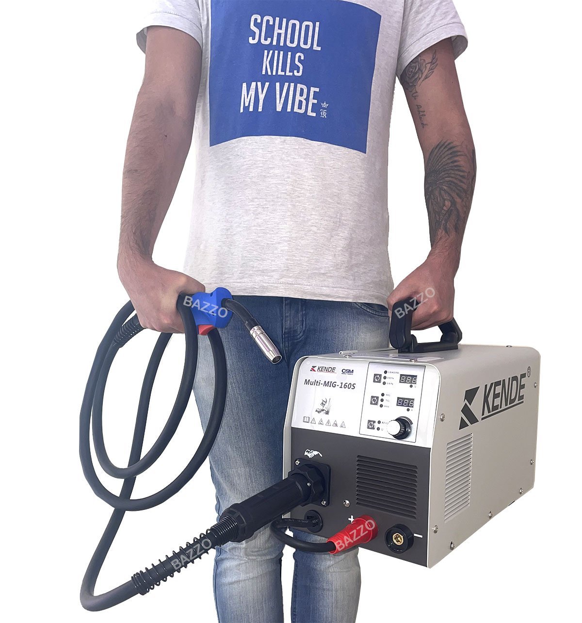 Maquina Solda Mig Completa 160 Tocha Tig Mma Kende Cilindro ...