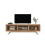 Rack Channel 1,50 - Branco Off White/Nature | MadeiraMadeira