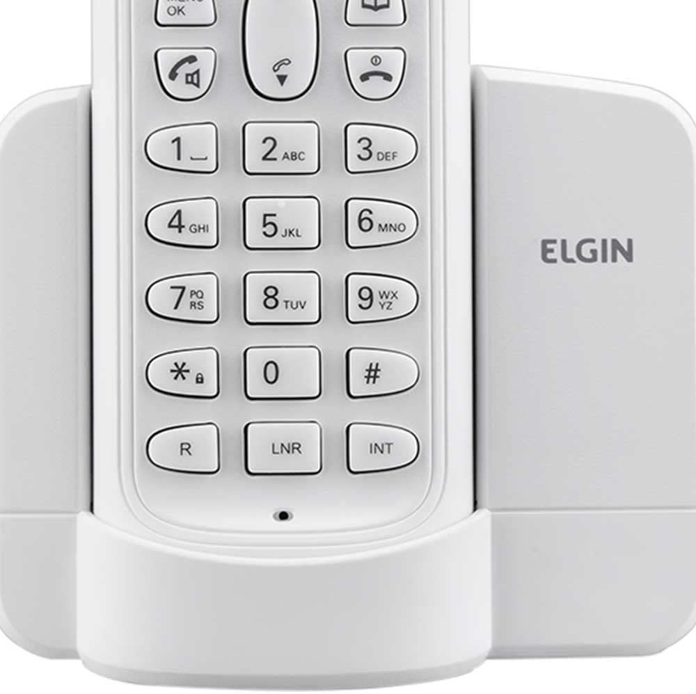 Telefone sem Fio Tsf 8001 Branco Elgin | MadeiraMadeira