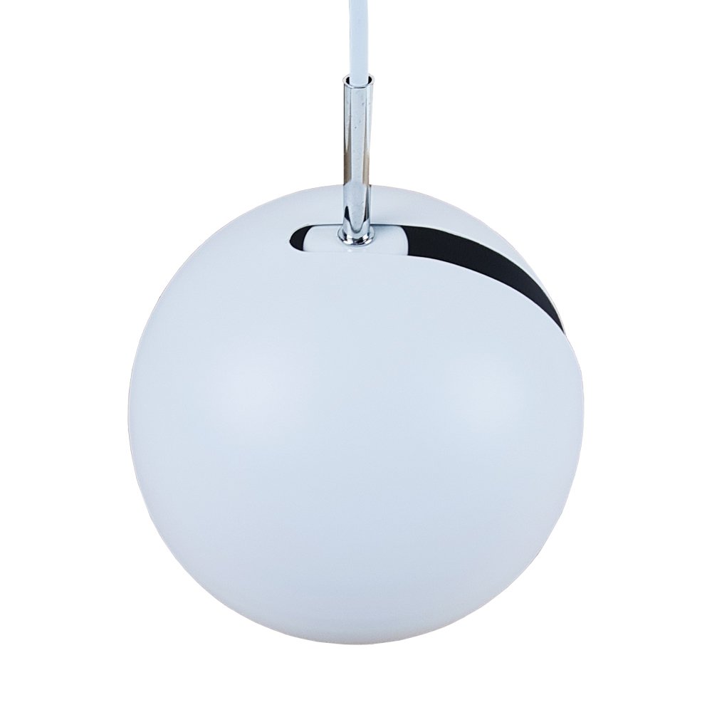 LUMINÁRIA LUSTRE PENDENTE REDONDO BRANCO | MadeiraMadeira