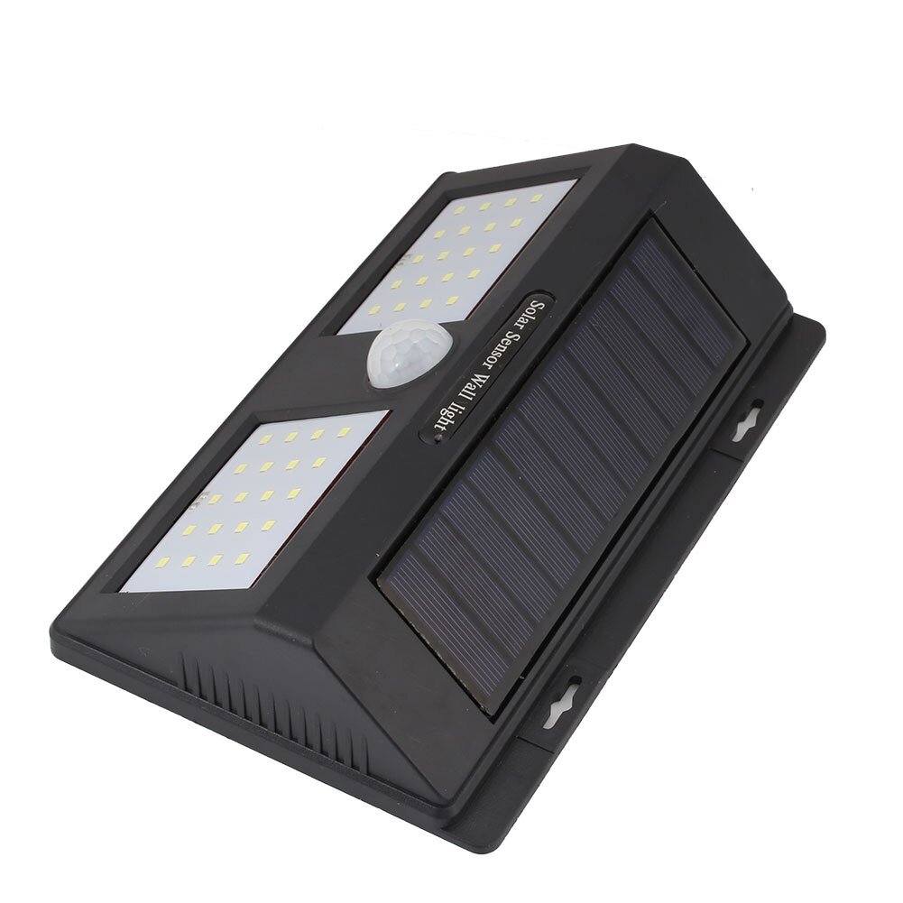 Lampada Solar De Parede e Muro Com 40 Leds e Sensor De Presença e ...