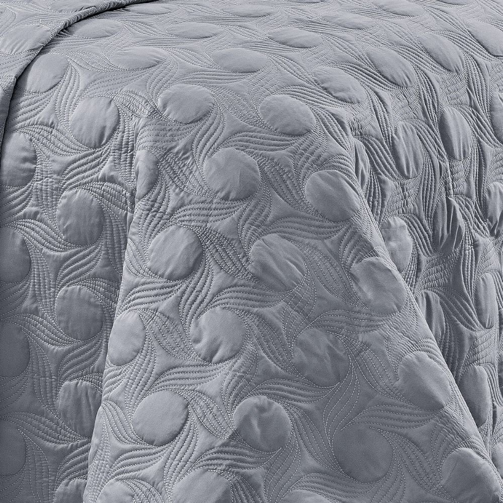 COBRE LEITO TRULLI PERCAL 400 FIOS FIBRA DE BAMBU - 3 PEÇAS - KING ...