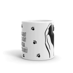 Caneca de Porcelana Adote um Pet | MadeiraMadeira