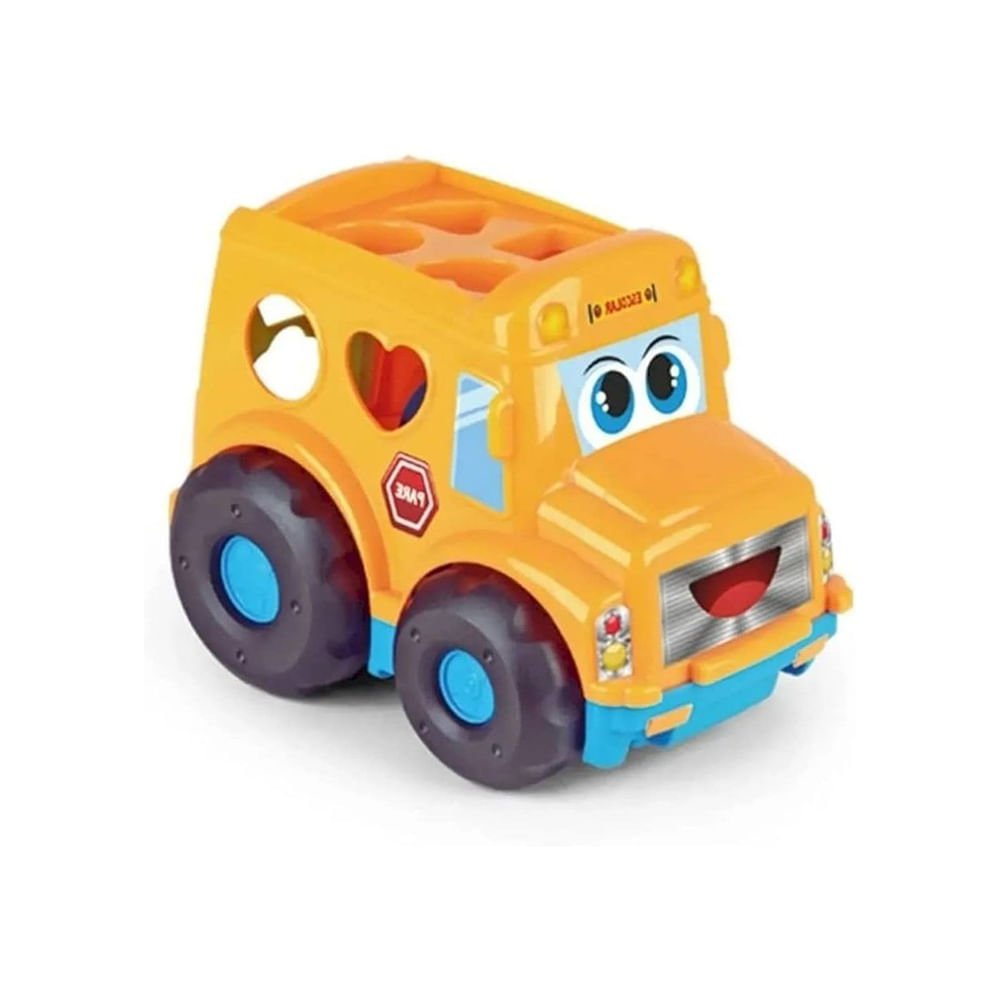 Brinquedo Educativo Carrinho Geometrix C/ Blocos 02 Homeplay ...