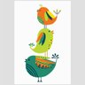 Quadro Bird I Tela No Chassi 45X30Cm | MadeiraMadeira