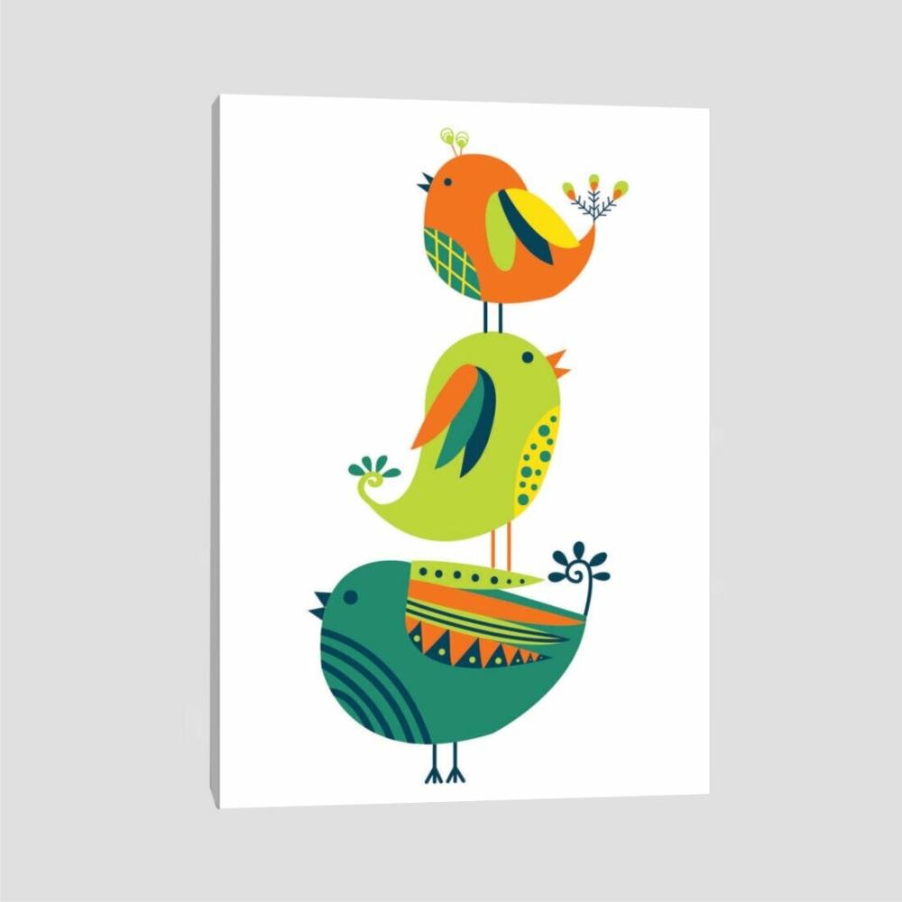 Quadro Bird I Tela No Chassi 45X30Cm | MadeiraMadeira