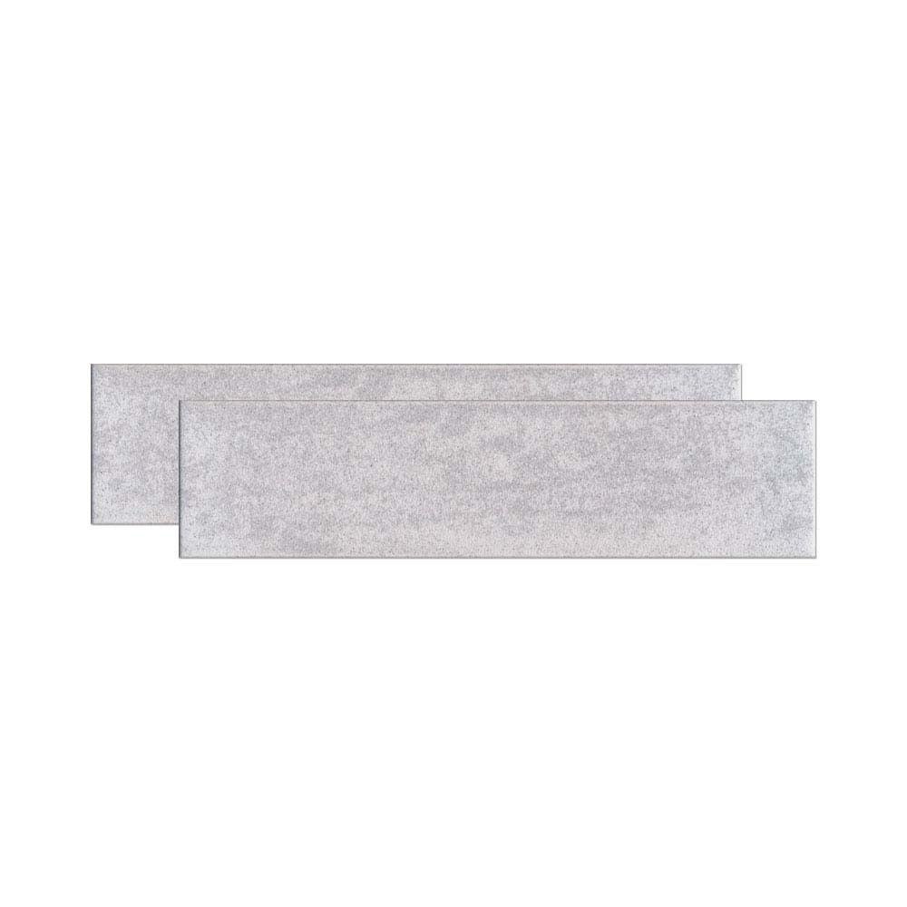 Piso Cerâmico Málaga Nacar 6,5c25,6cm Branco Pierini | MadeiraMadeira