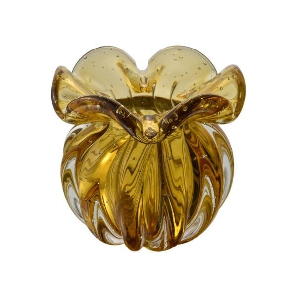 Vaso Trouxinha Murano Torcello PP Âmbar | MadeiraMadeira