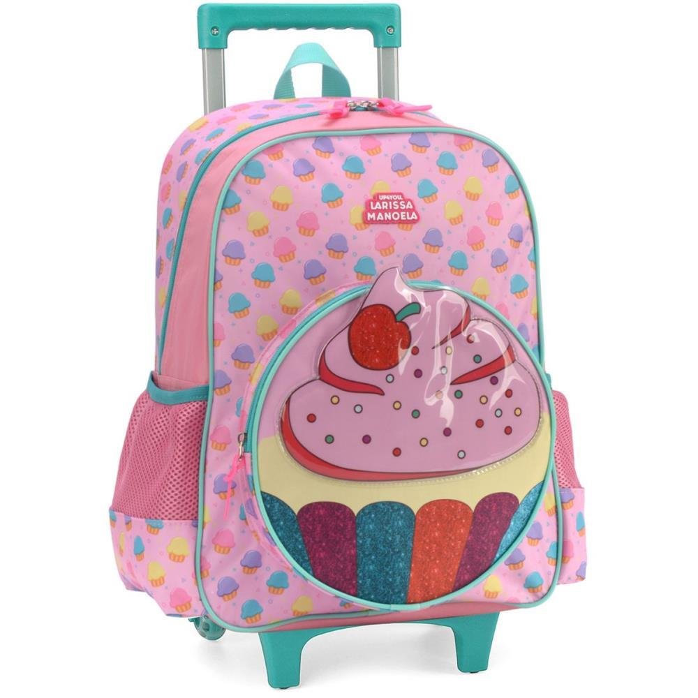 Mochila Infantil com Rodinha UP4YOU Cupcake GD RS Luxcel | MadeiraMadeira