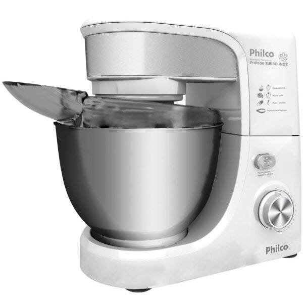 Batedeira Planetária PHP500 Turbo 11 Velocidades Branca Philco 220V | MadeiraMadeira
