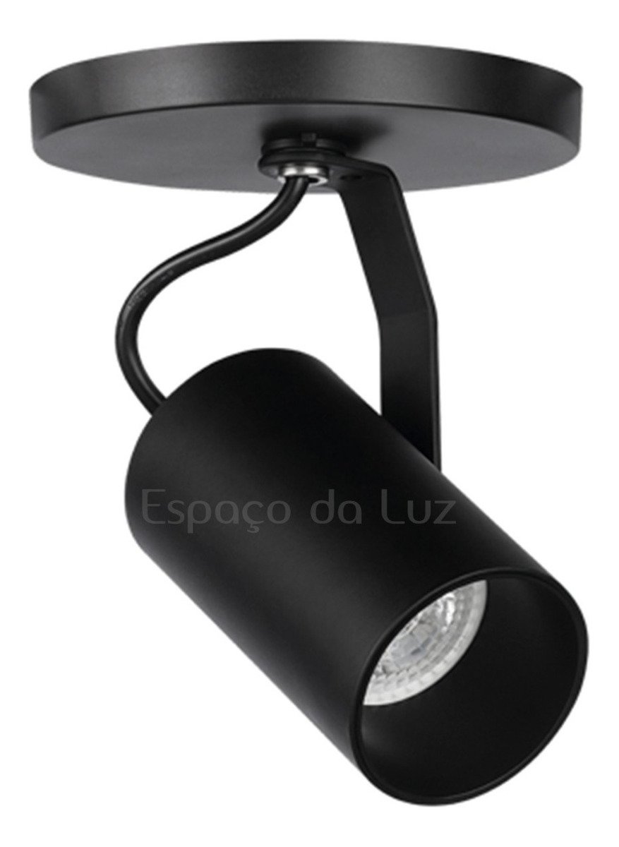 FLOW MR16 SPOT COM CANOPLA GU10 - STL22001 Stella Branco | MadeiraMadeira