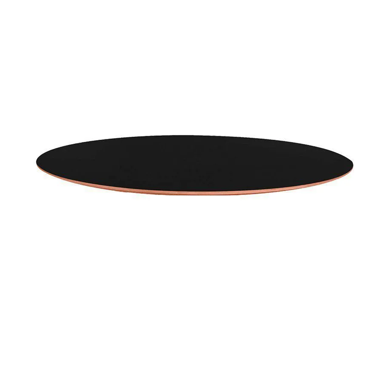 Mesa Lateral Saarinen Redonda Tampo de Madeira Mdf 0,60m Altura de 0 ...