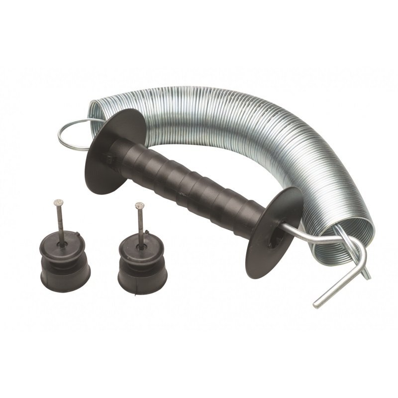 Kit Porteira Mola 4m Cerca Elétrica Rural Zebu Portera 4m | MadeiraMadeira