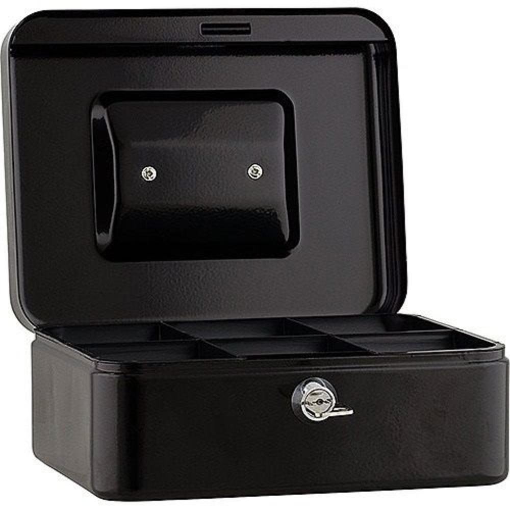 COFRE DE METAL 30CM PARA ARMAZENAMENTO DE DINHEIRO JOIAS DOCUMENTOS COM ...
