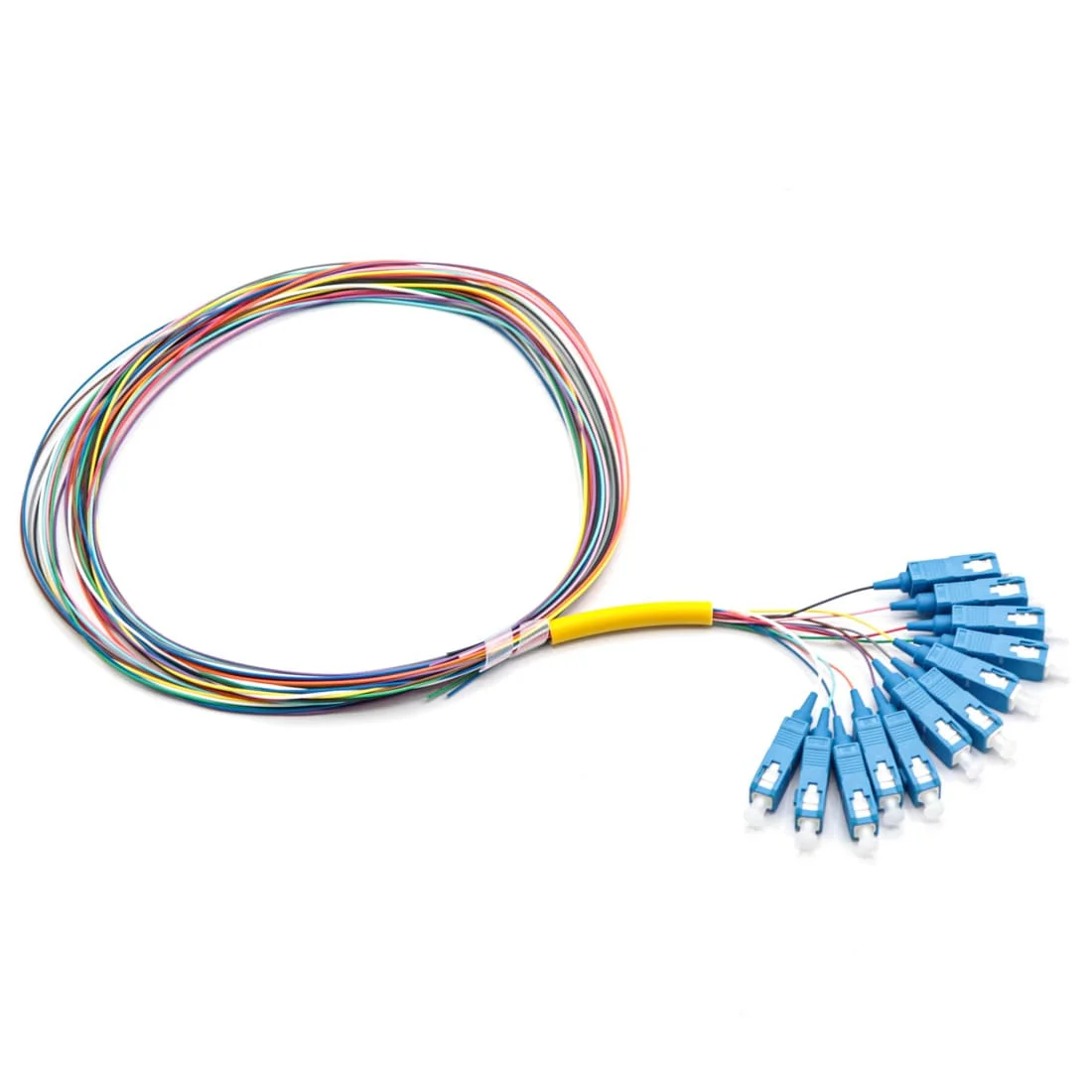 Pigtail Óptico 12 Cores SC UPC 1.5M NAZDA SC-UPC | MadeiraMadeira