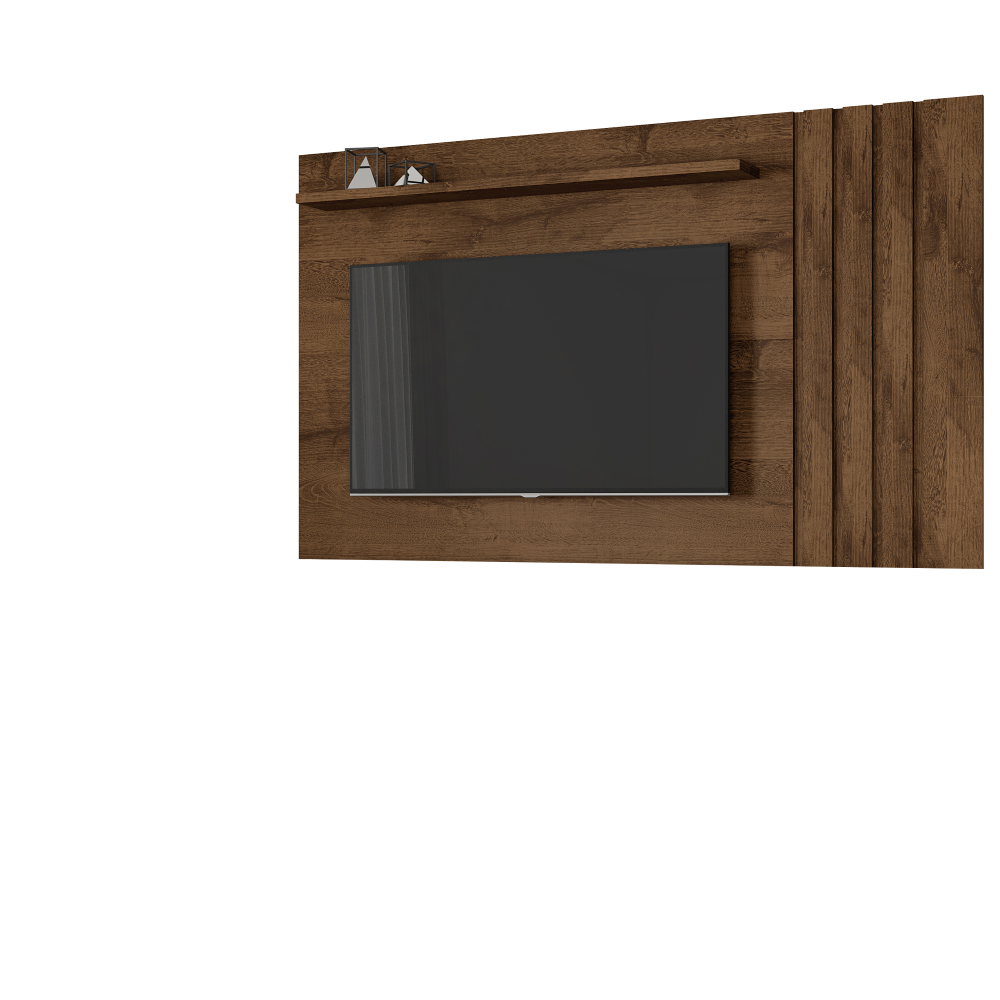 Painel Atraente Para TV Até 70 Polegadas Com Estante JCM Moveis Cacau ...