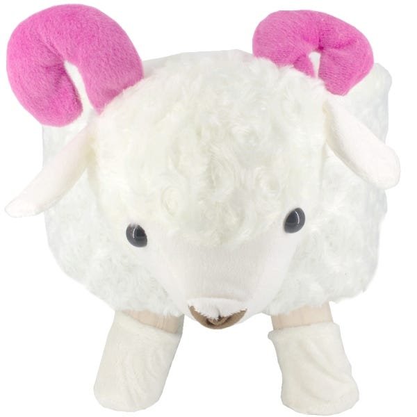 Puff Redondo Banquinho Banqueta Infantil - Carneiro Fofo | MadeiraMadeira