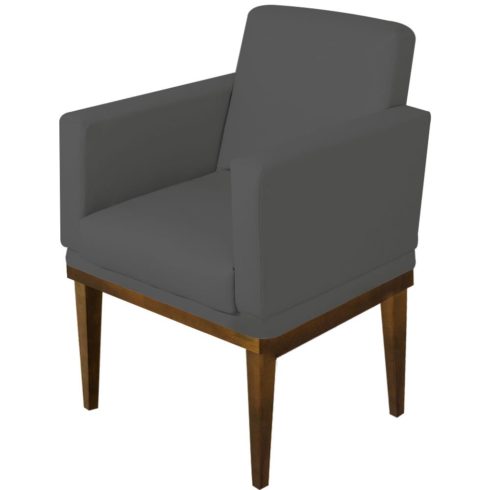 Kit 2 Poltrona Decorativa para Recepção Sala de Espera Clinica LUIS XV ...