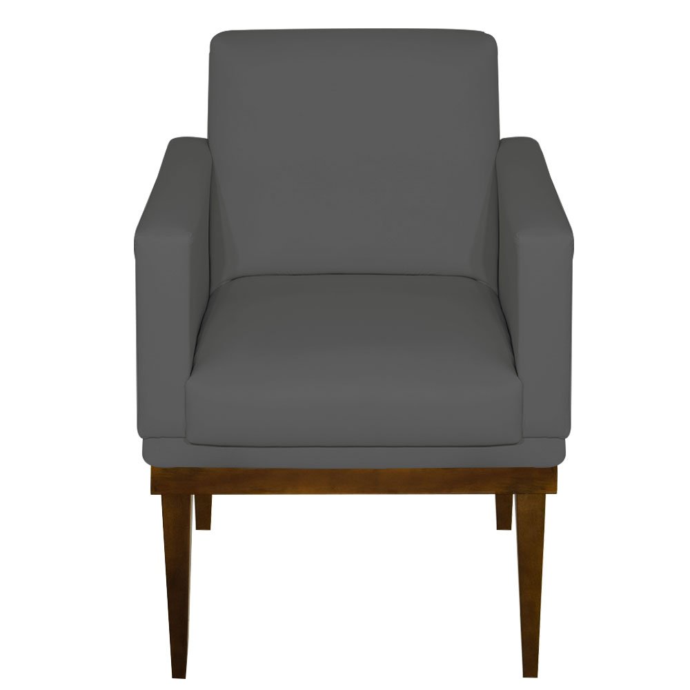 Kit 2 Poltrona Decorativa para Recepção Sala de Espera Clinica LUIS XV ...