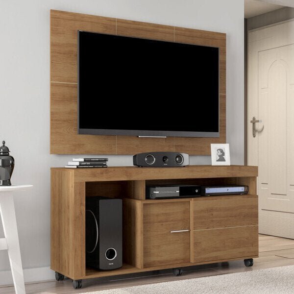 Rack e Painel Prince para TV de 50 Polegadas Caemmun | MadeiraMadeira